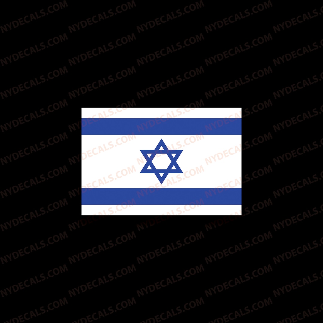 Israel Flag Sticker, Israel Sticker ,peace for Israel Sticker - Stand ...