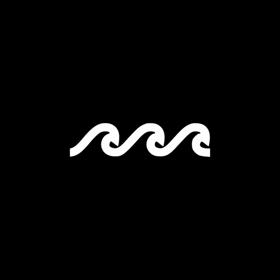 Wave Decal Wave Sticker Surf Decal Laptop Sticker Car Decal Bumper ...