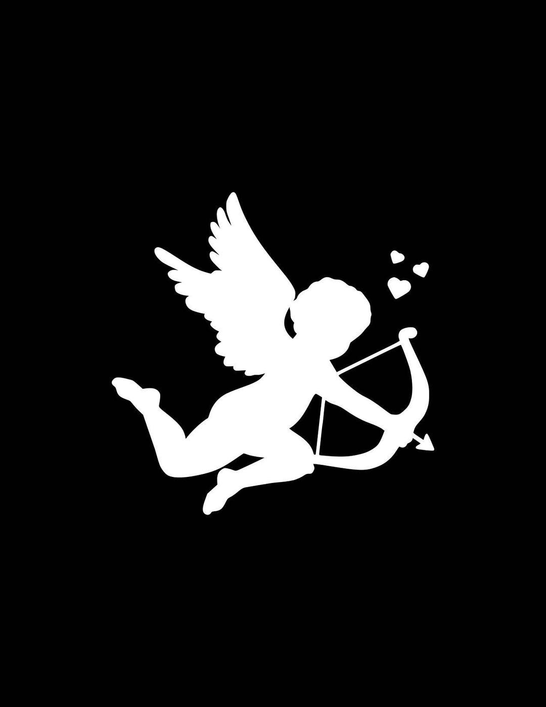 Cupid Decal,valentines Decals.cupid Decal,classroom Decals,valentines ...