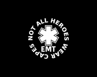 Emt Love 6 Sticker F229 Decal Ambulance Emergency Er - Etsy