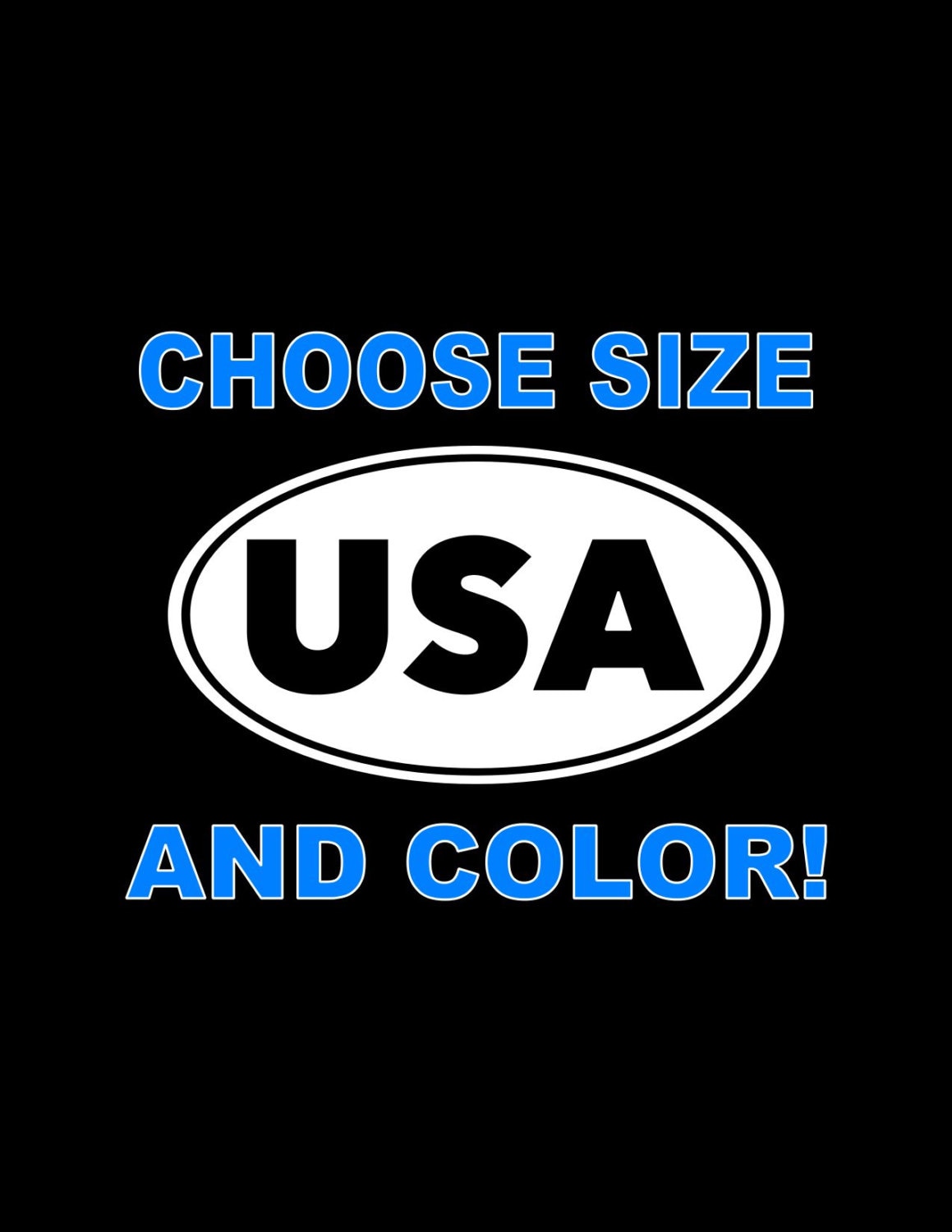 USA Decal United States Decal US Car Decal America Decal USA | Etsy