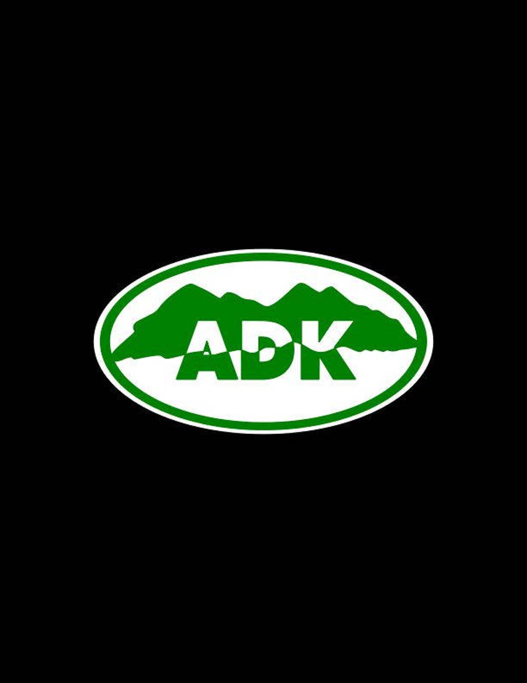 Adirondack Mountains Decal,adk Sticker, ADK Mountains Car Decal ...