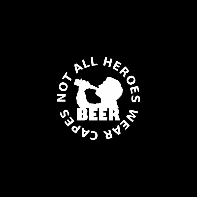 Beer Decal Funny Beer Decals Craft Beer Stickersbrewmaster - Etsy