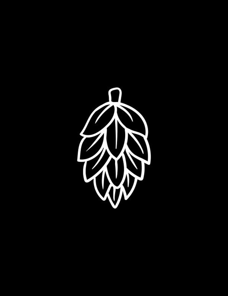 Hop Decal Hop Sticker Brewerbrewmaster Decalbrewery - Etsy