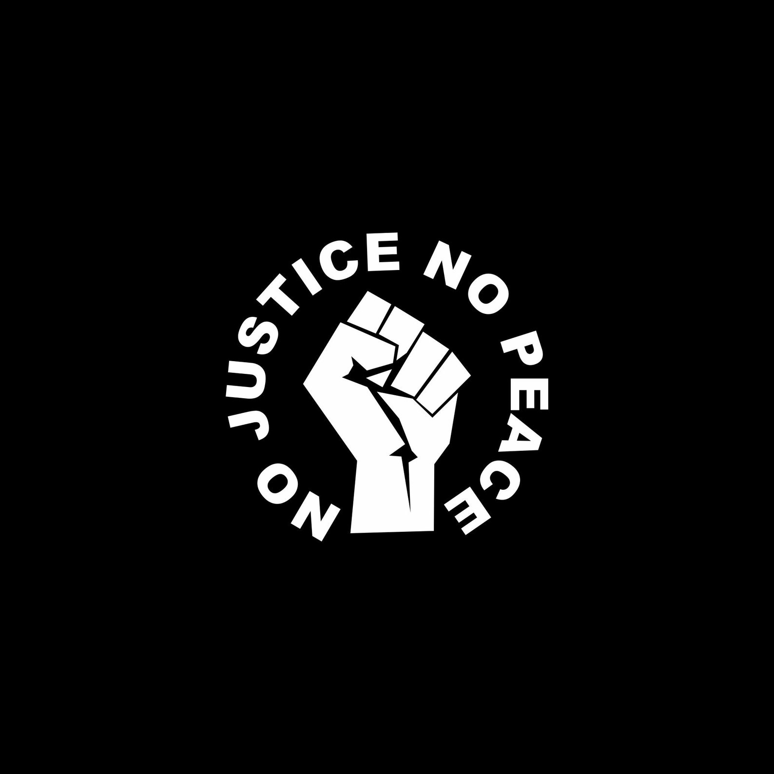 No Justice No Peaceblack Lives Matter Decalno Justice - Etsy
