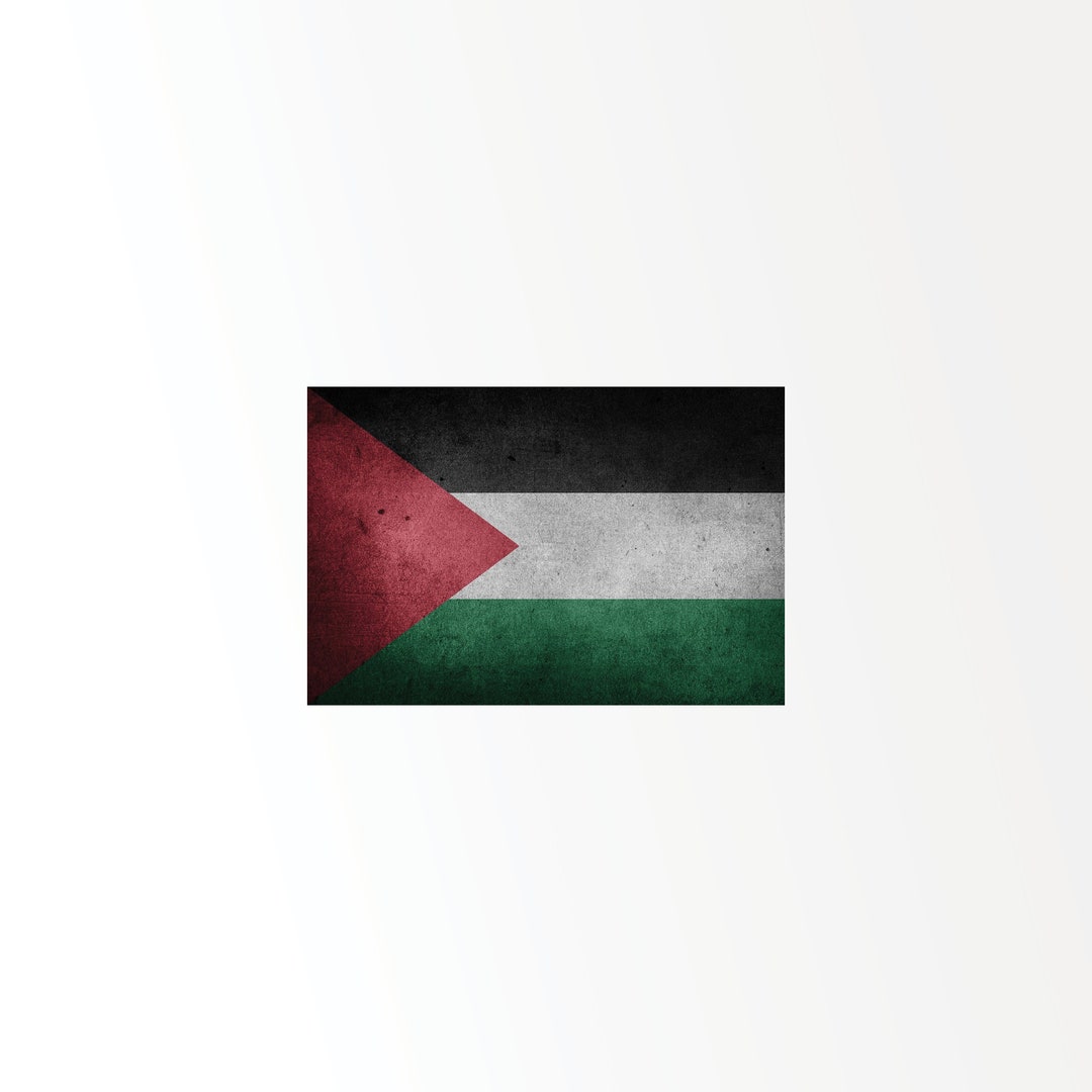 Palestine Flag Decal , Palestine Flag Sticker , Free Palestine Decal ...