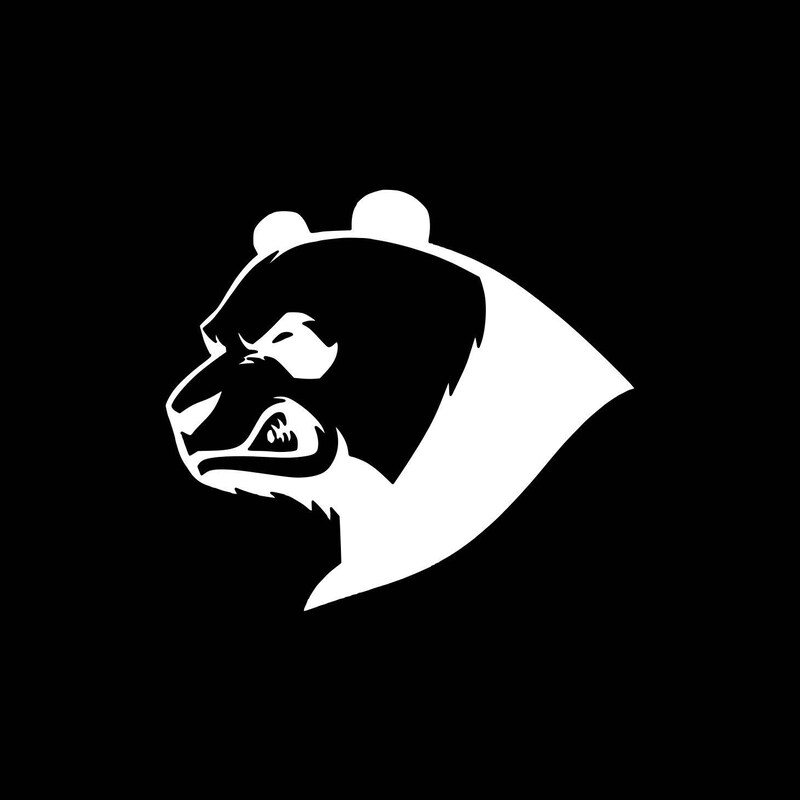 Panda Decal - Etsy