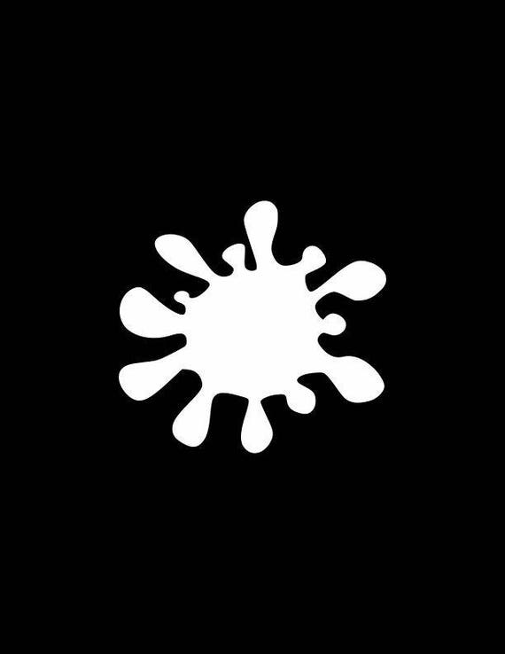 Paintball Splatter Stickers Paint Splatter Stickers Vinyl Decals