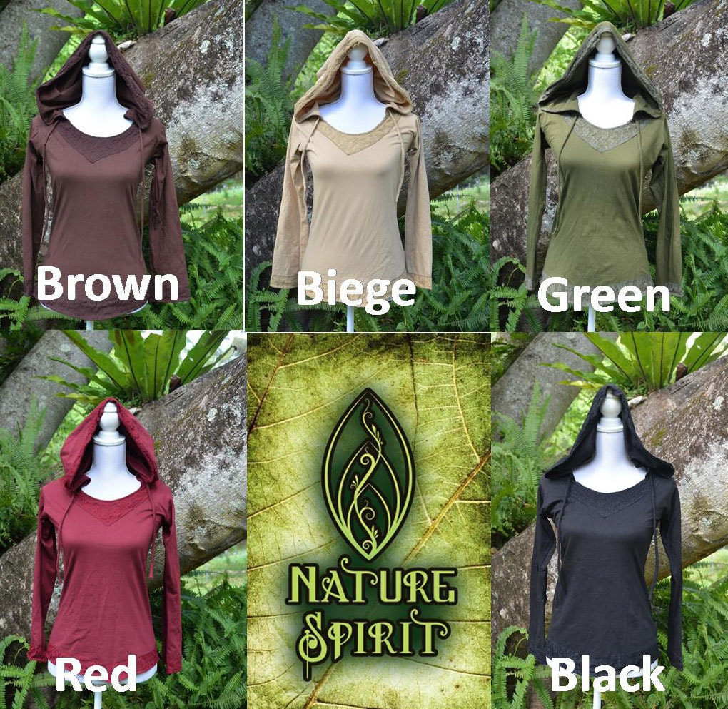 Boho Blossom Hood Top Bohemian Clothing Pullover Hippie - Etsy Australia