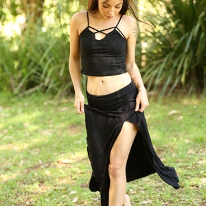 Festival Caged Crop Top, Rave Boho Style Pixie Clothing, Fairy ...