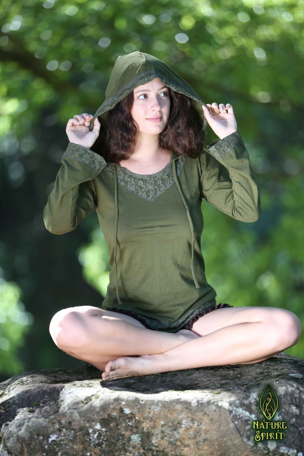 Boho Blossom Hood Top Bohemian Clothing Pullover Hippie - Etsy Australia