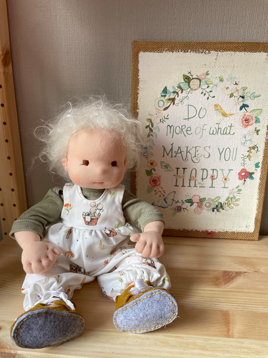 Sun Child Doll, Waldorf Doll Baby Flo - Etsy