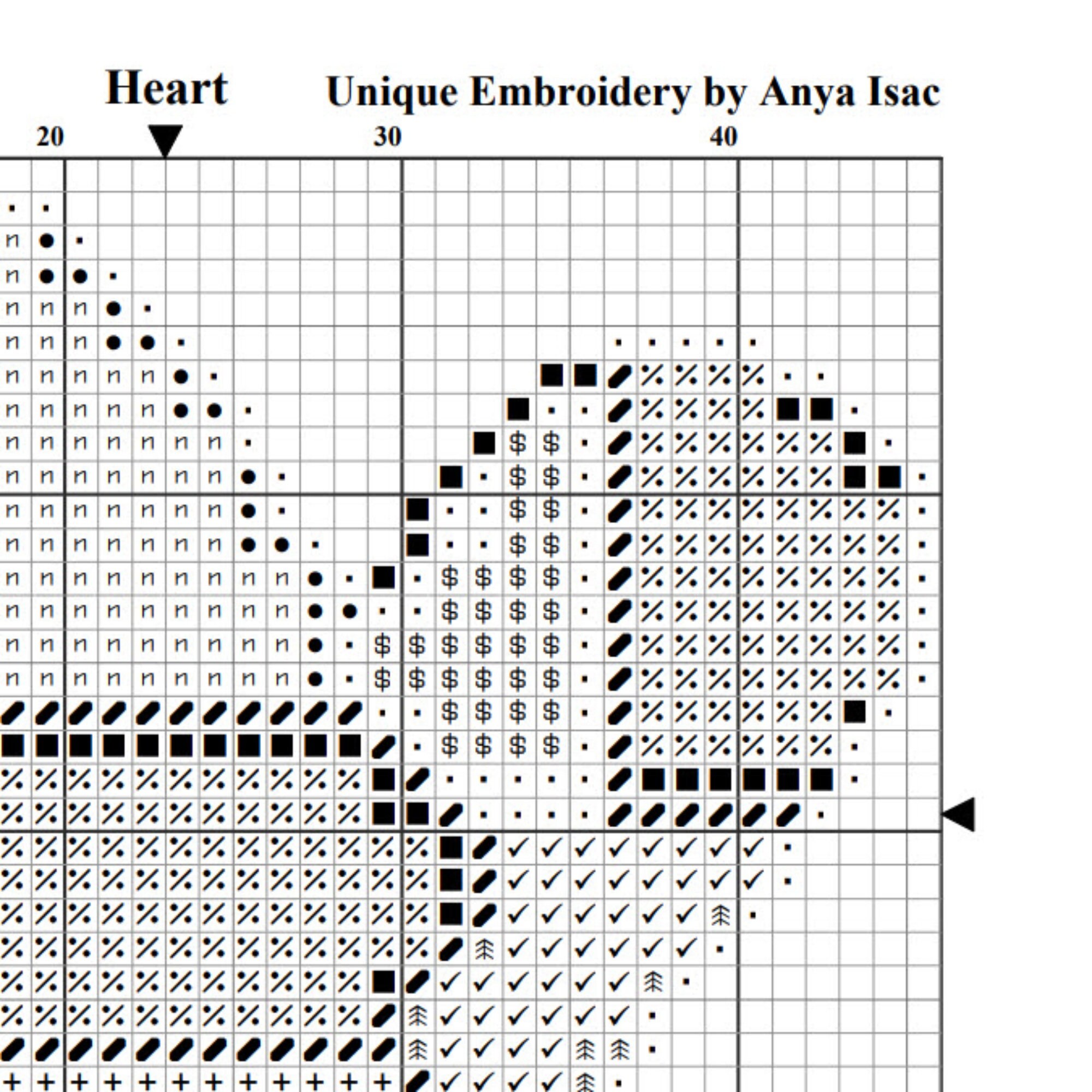 Geometric Cross Stitch Pattern PDF Set, Ethnic Double X Stitch ...