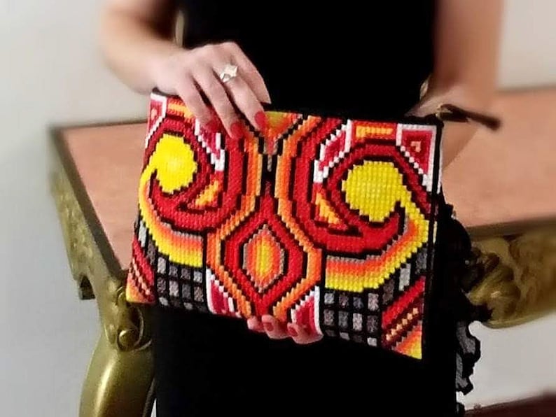 Abstract Cross Stitch Pattern Set, Contemporary Sampler, Double Stitch ...