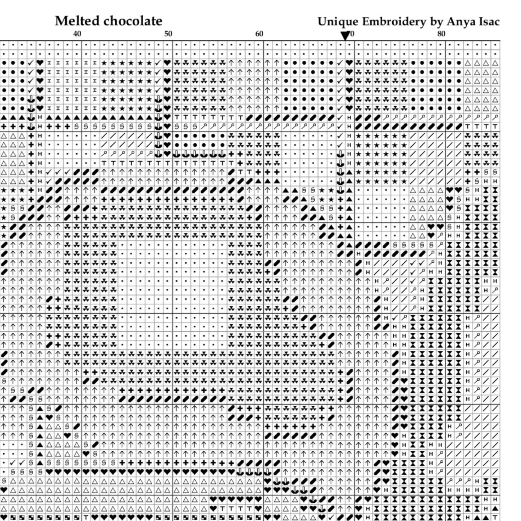 Mid Century Modern Cross Stitch Patterns Wall Decor DIY Canvas - Etsy