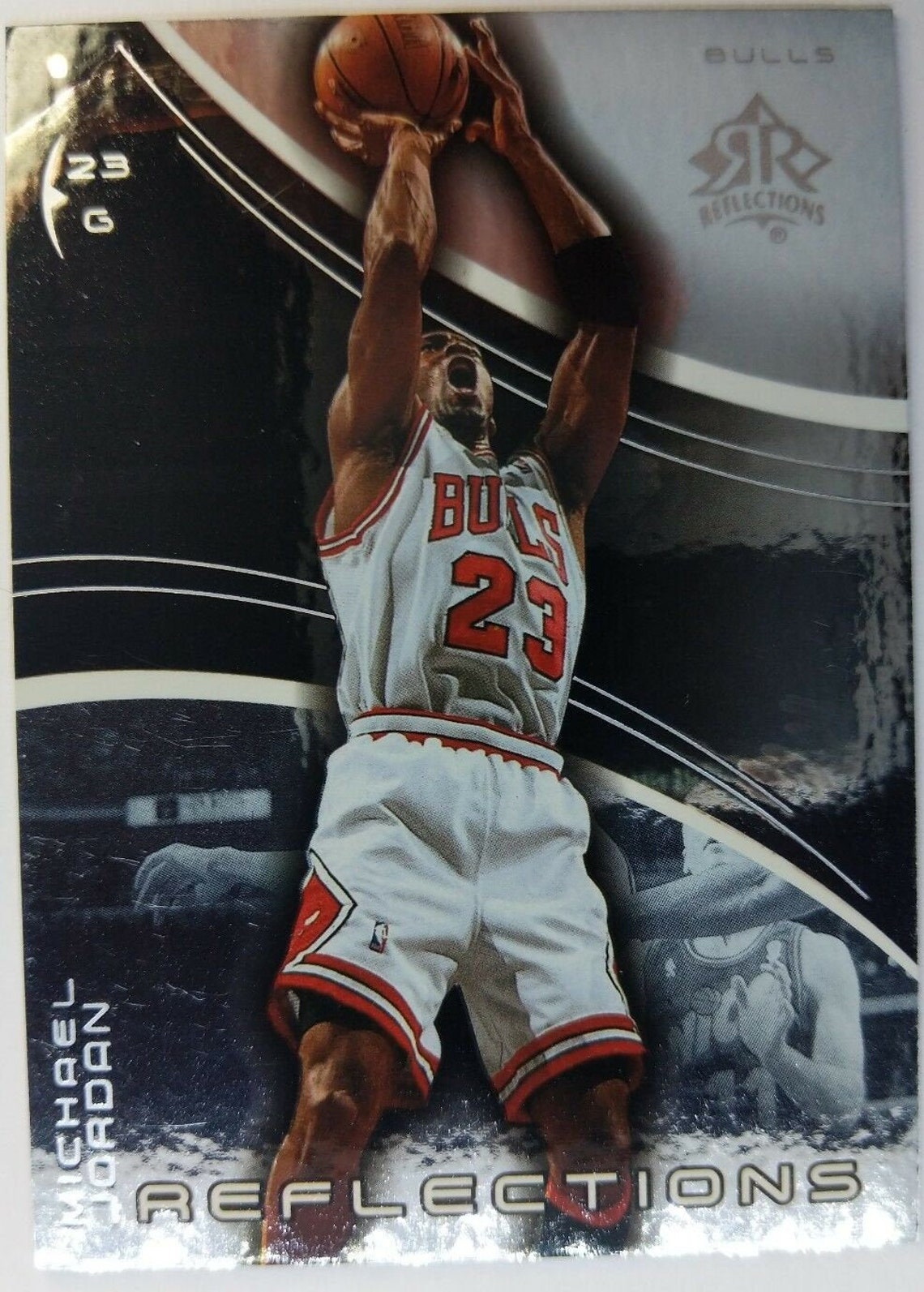 2004 Michael Jordan Holofoil Reflections 5 | Etsy