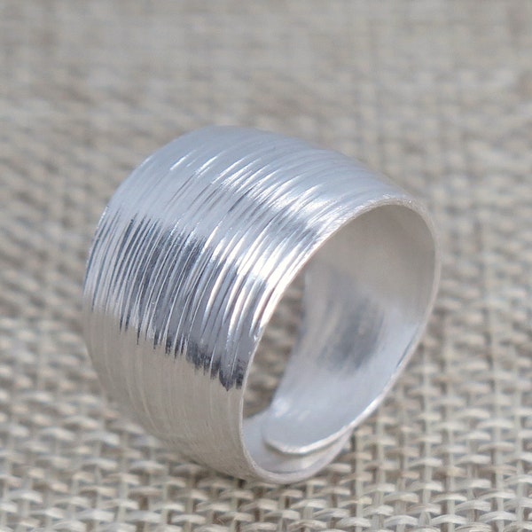 Shiny Silver Ring - Etsy