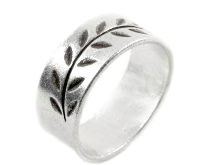 Olive Leaf Ring Olive Twig Ring Leaf Ring Greek Ring Olive - Etsy