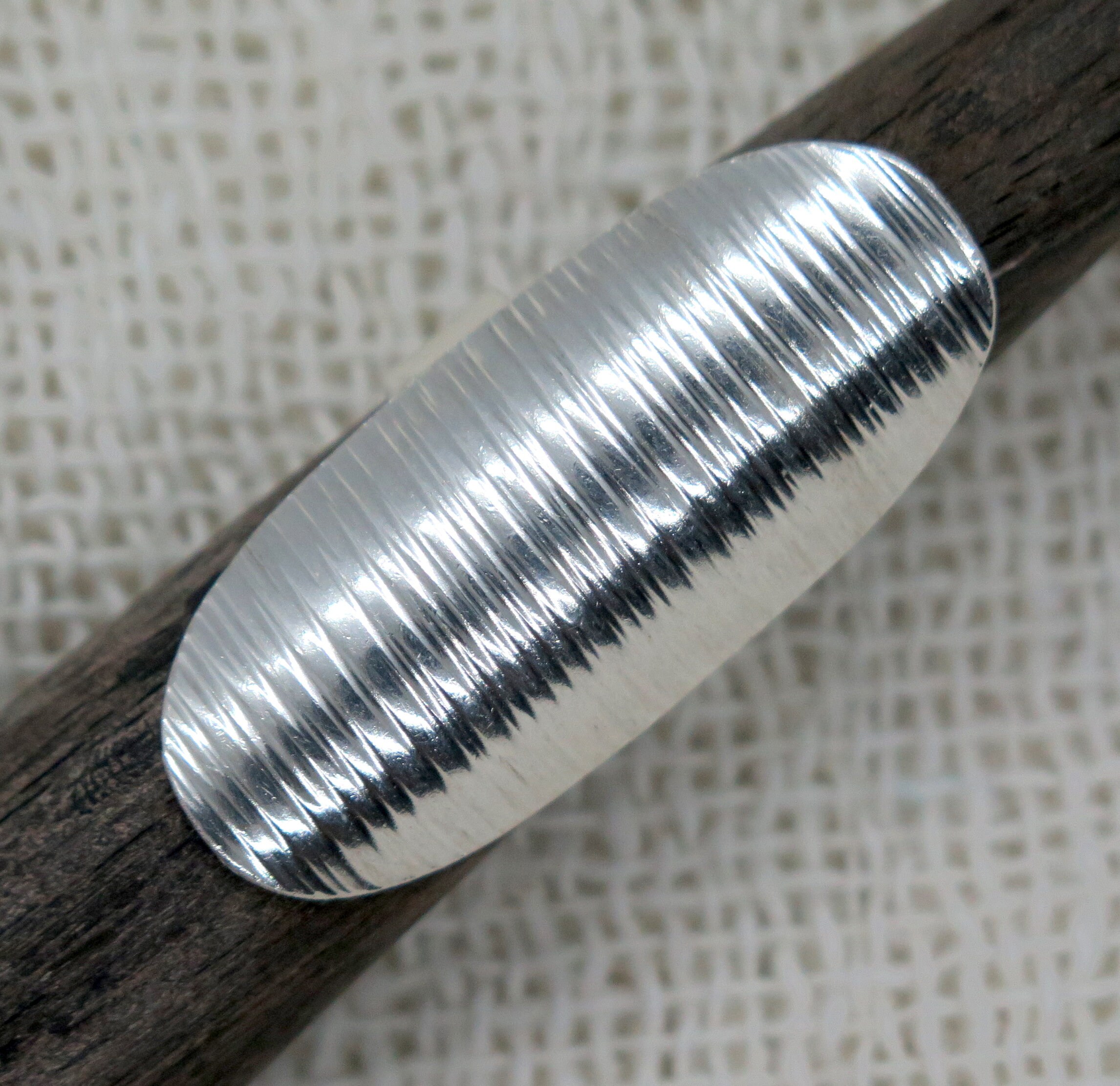Sterling Silver Long Statement Ring, Handmade Boho Armor Ring, Shiny ...