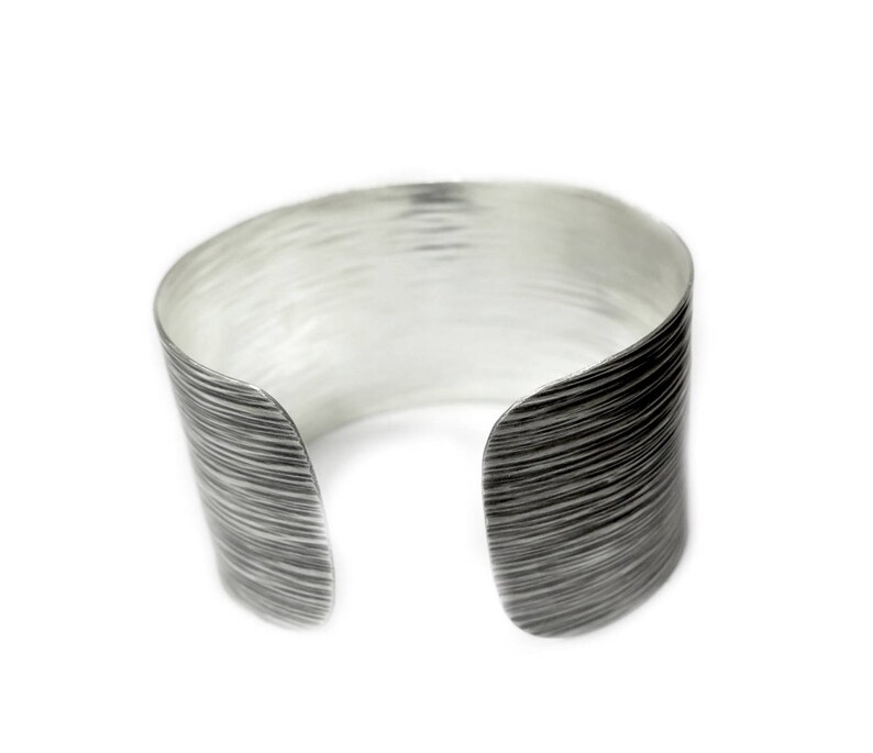 Sterling Silver Wide Adjustable Cuff for Women or Men - Etsy