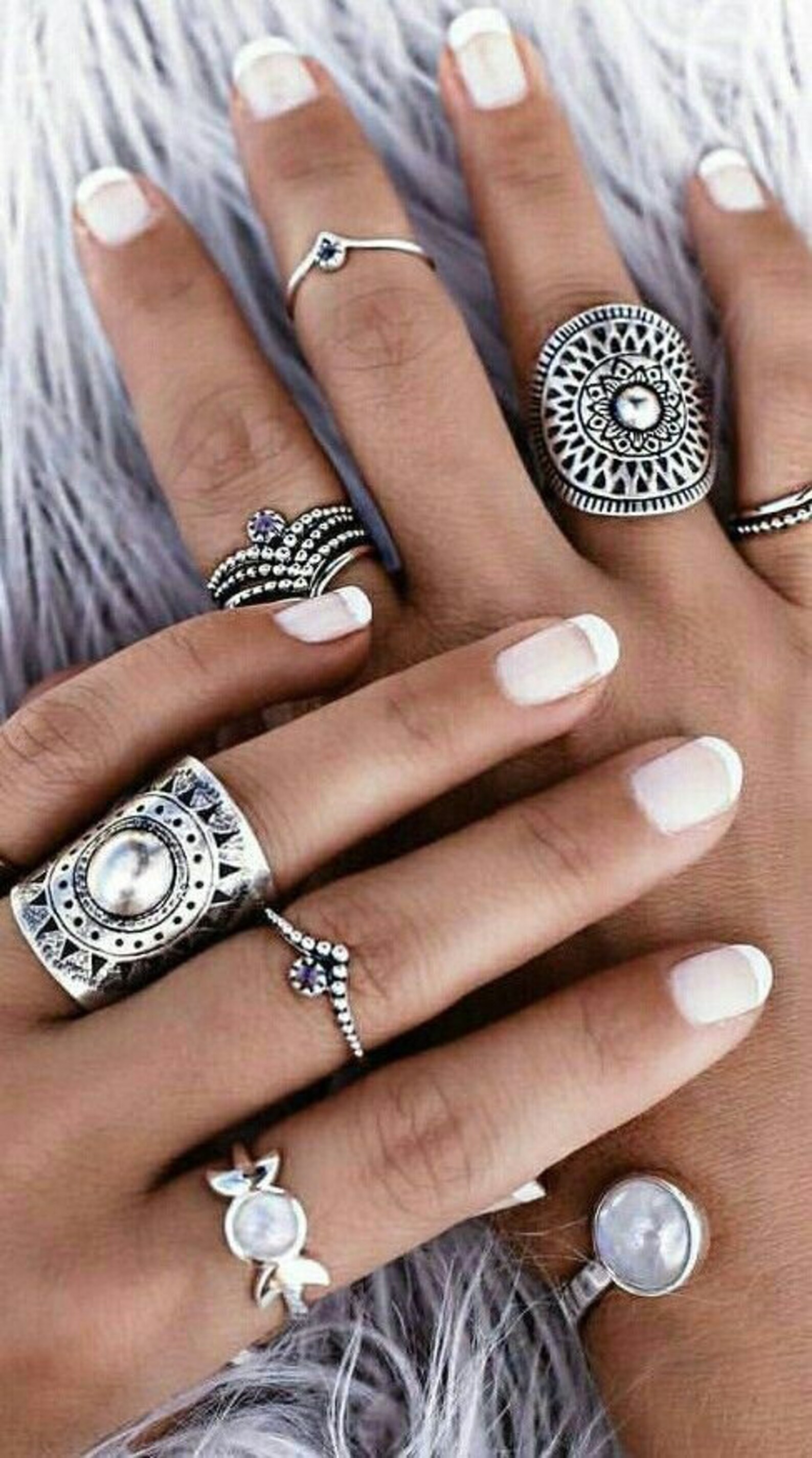 Sterling Silver Mandala Ring Handmade Boho Ethnic Sun Solar | Etsy