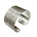 Sterling Silver Wide Adjustable Cuff for Women or Men, Handmade ...