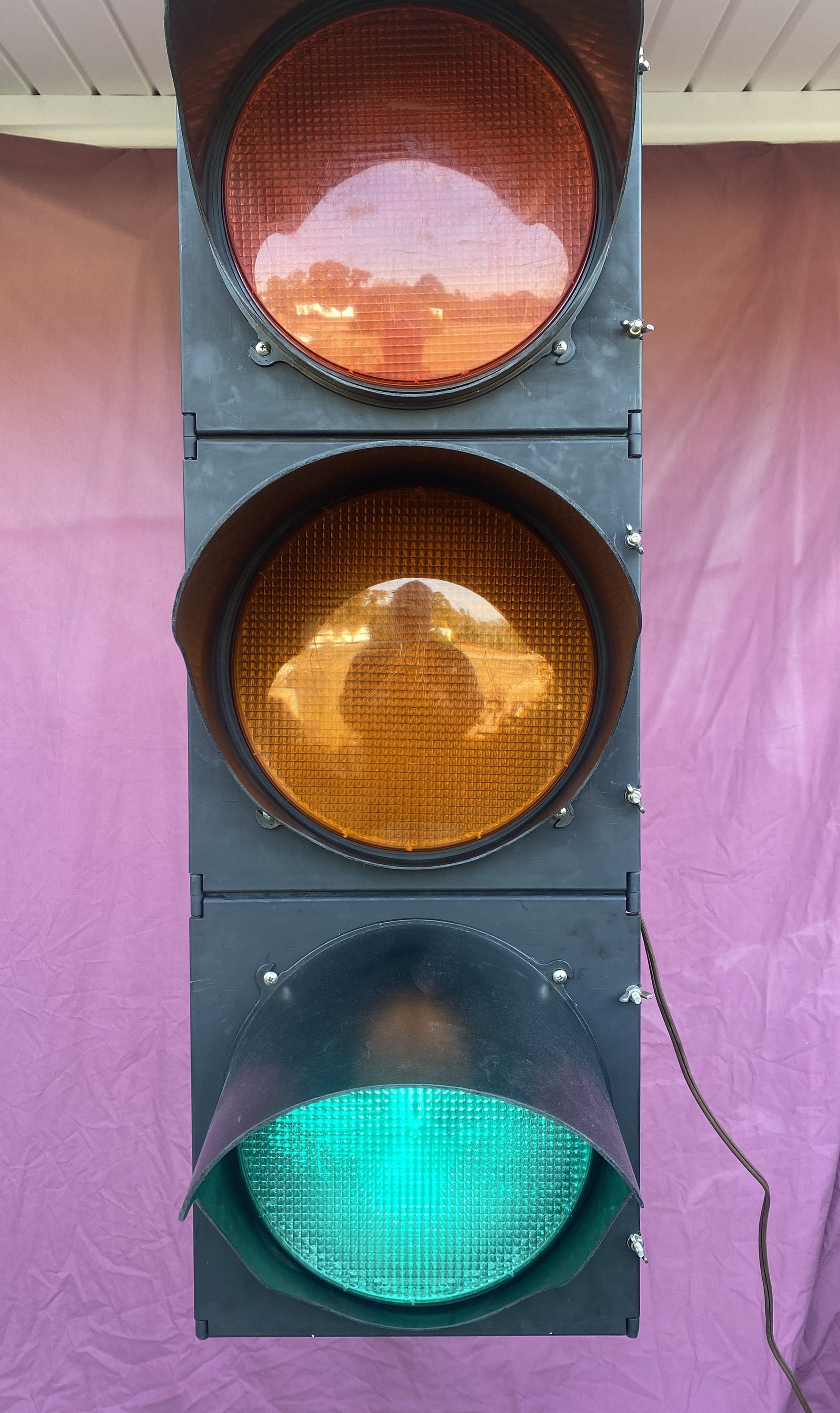 12" Used Econolite Traffic Light Signal With 49 Mode Controller - Etsy