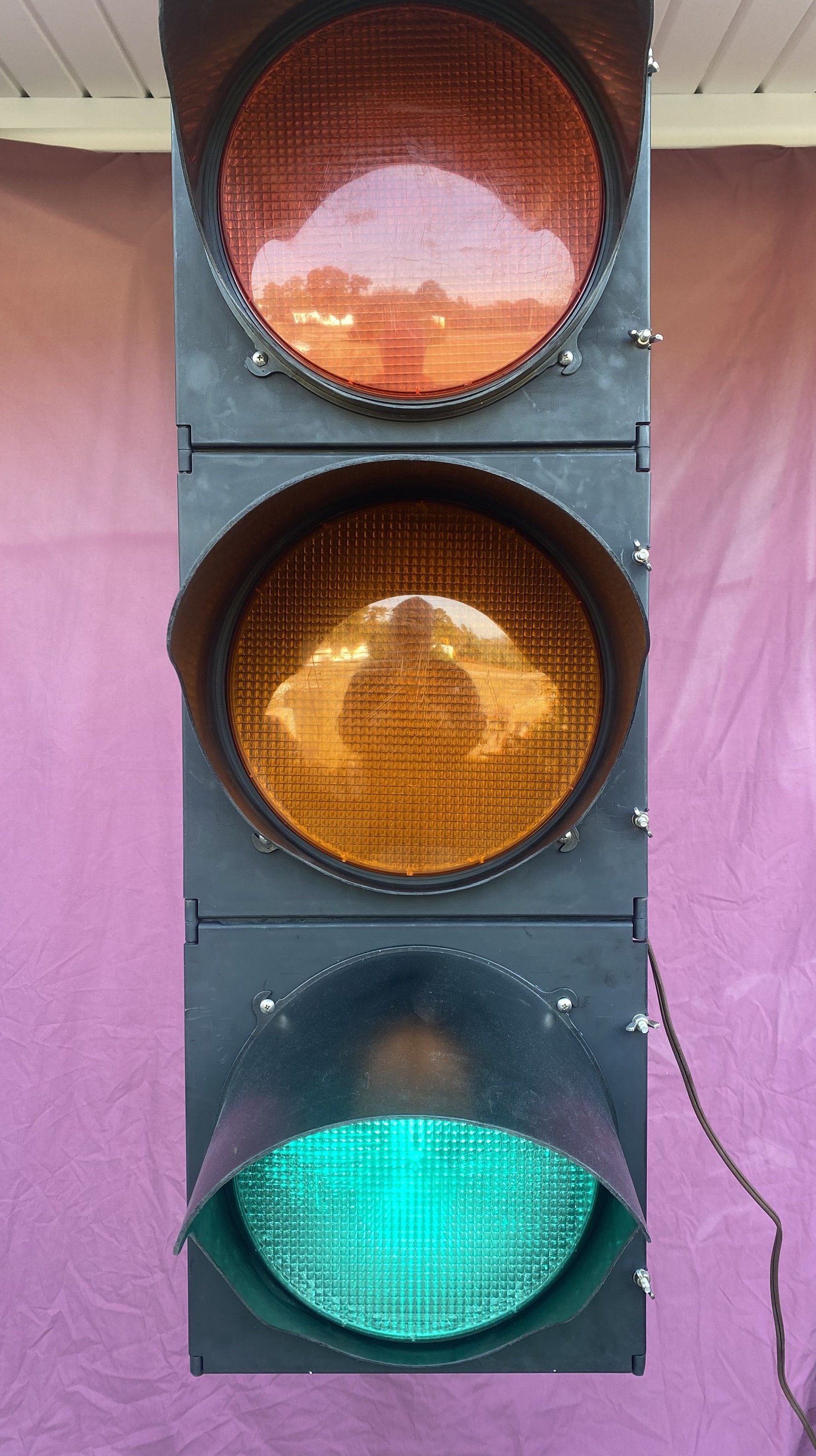 12" Used Econolite Traffic Light Signal With 49 Mode Controller - Etsy