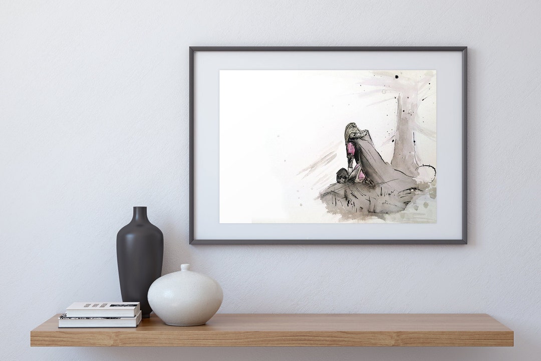 Defeated Print | Knight Print | Knight Art | Knights Templar Prints ...