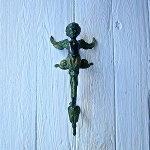 Beautiful Angel Brass Handle - Etsy