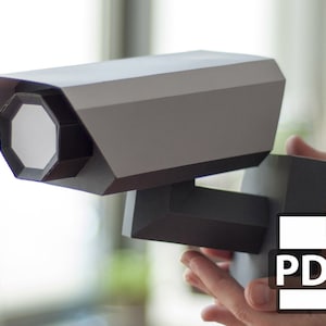 CCTV - DIY Papercraft Kit (instant Download) - Etsy