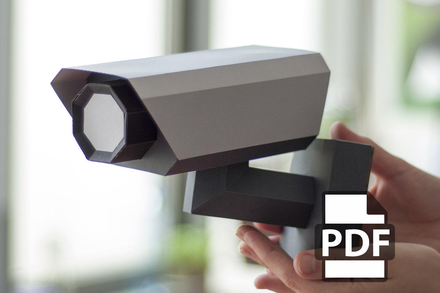 CCTV - DIY Papercraft Kit (instant Download) - Etsy