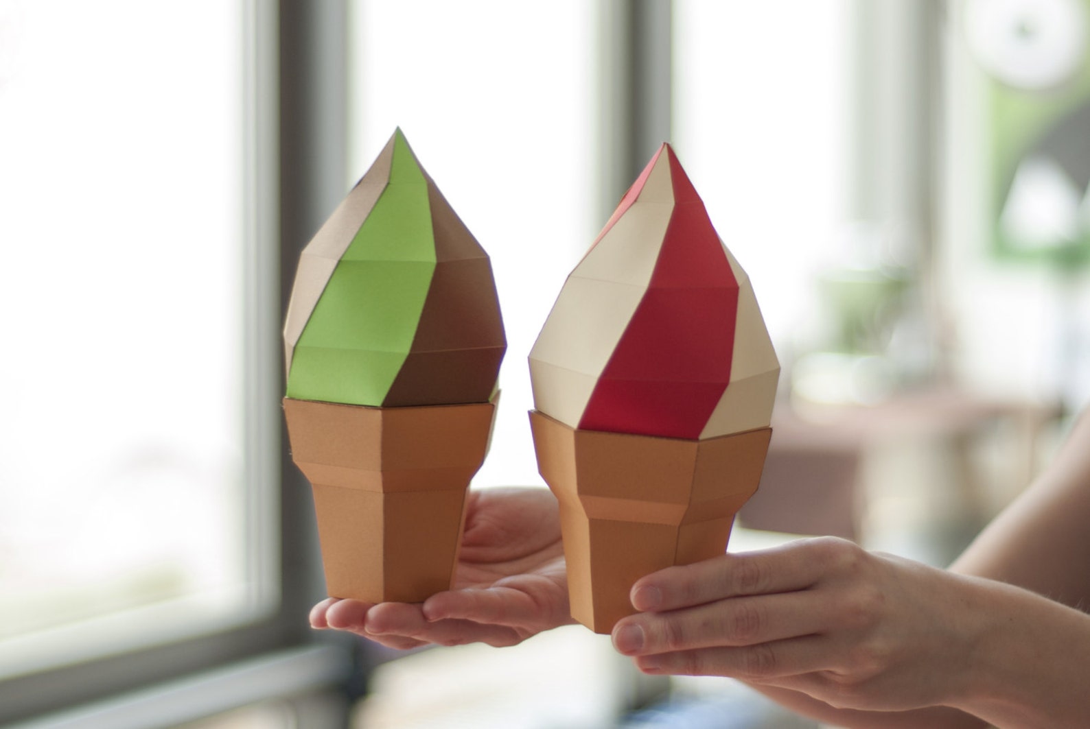 Gelati (3 Pack) - DIY Papercraft Kits (instant Download) - Etsy