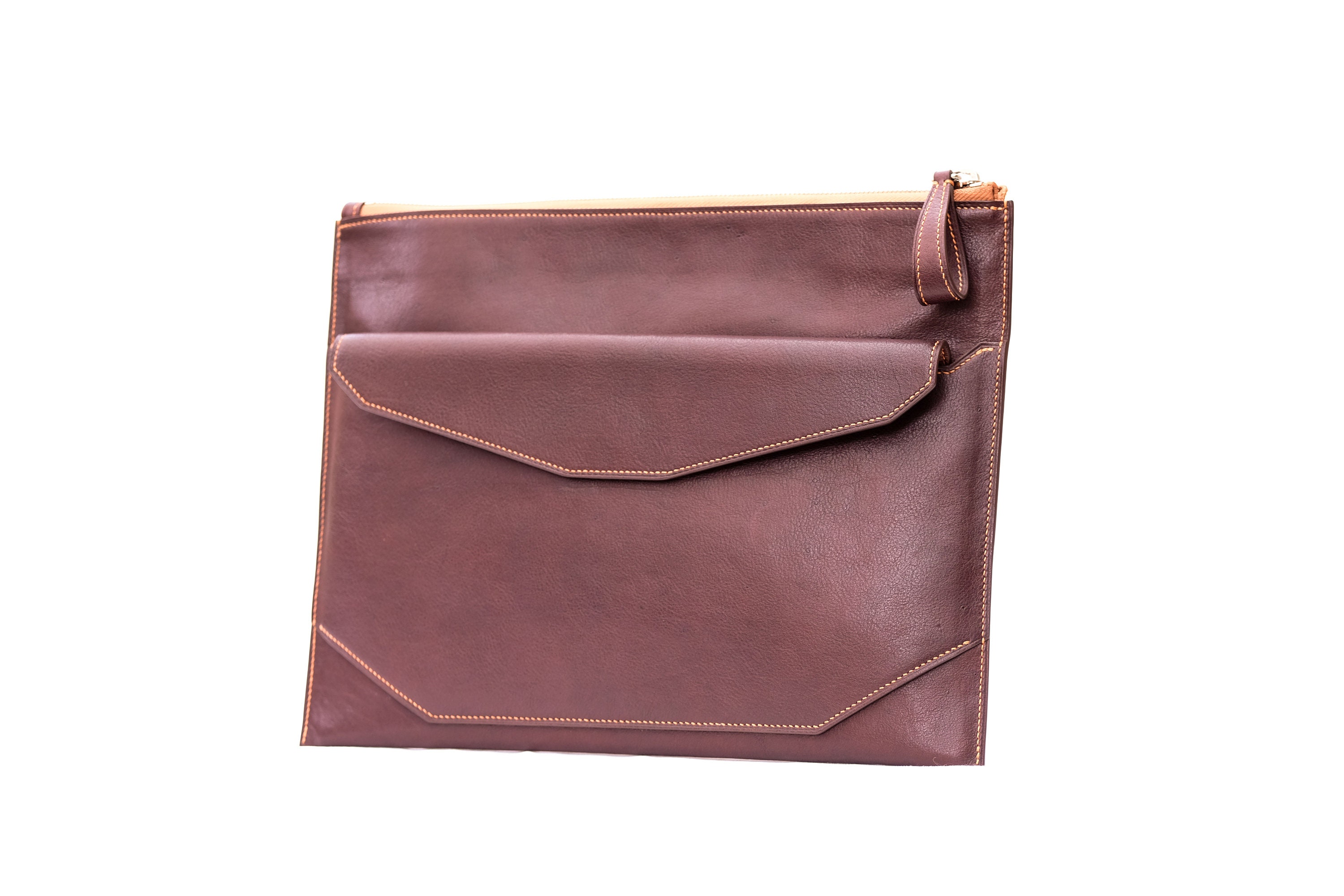 Custom Made Leather Organizer | Personalized Leather Portfolio | Hand ...