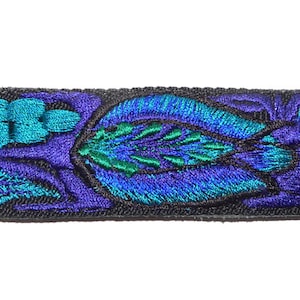 Leather Dog Collar, Blue Dog Collar, Unique Dog Collar, Woven Dog ...