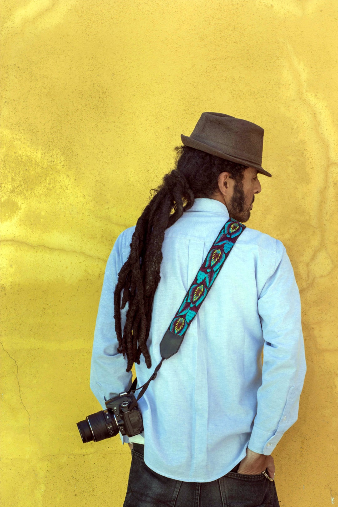Leather Camera Strap, DSLR Camera Strap, Gift Photographer, Unique ...
