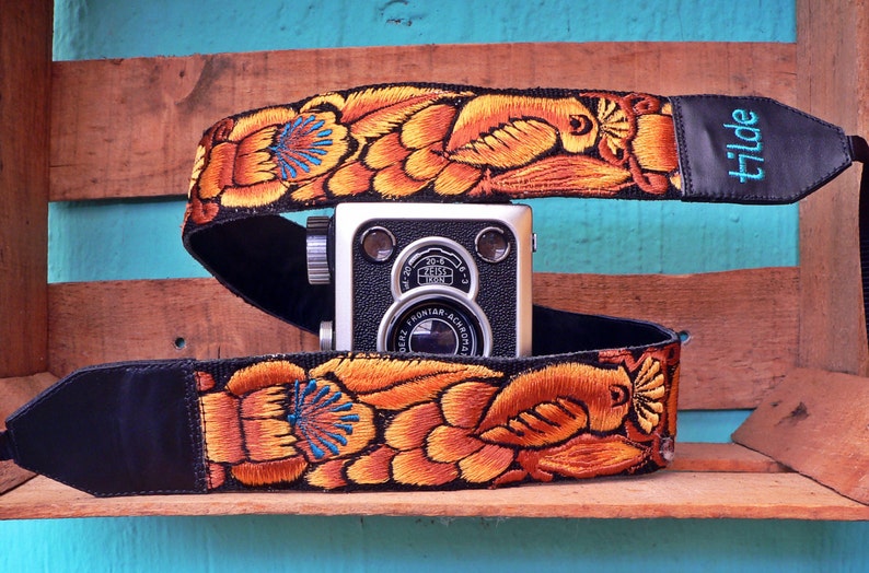 Unique camera strap Leather camera strap dslr camera strap | Etsy