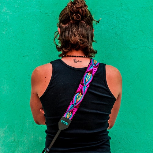 Leather Camera Strap Unique Camera Strap Gift Photographer - Etsy