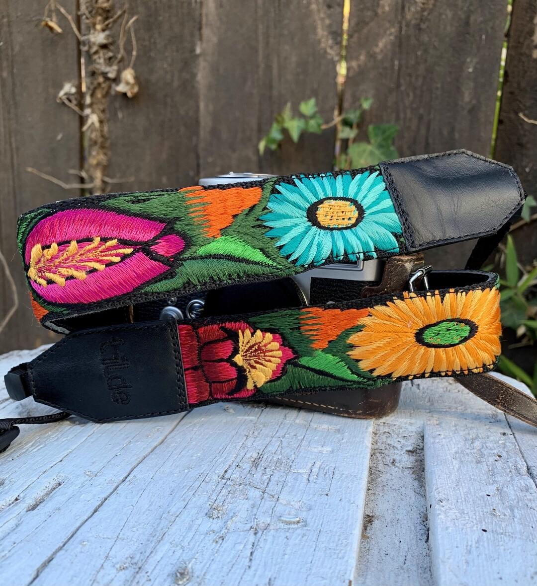 Leather Slim Camera Strap, Colorful Camera Strap, Gift Photographer ...