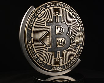 Bitcoin Statue - Etsy