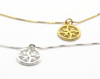 Wind Rose Necklace - Etsy