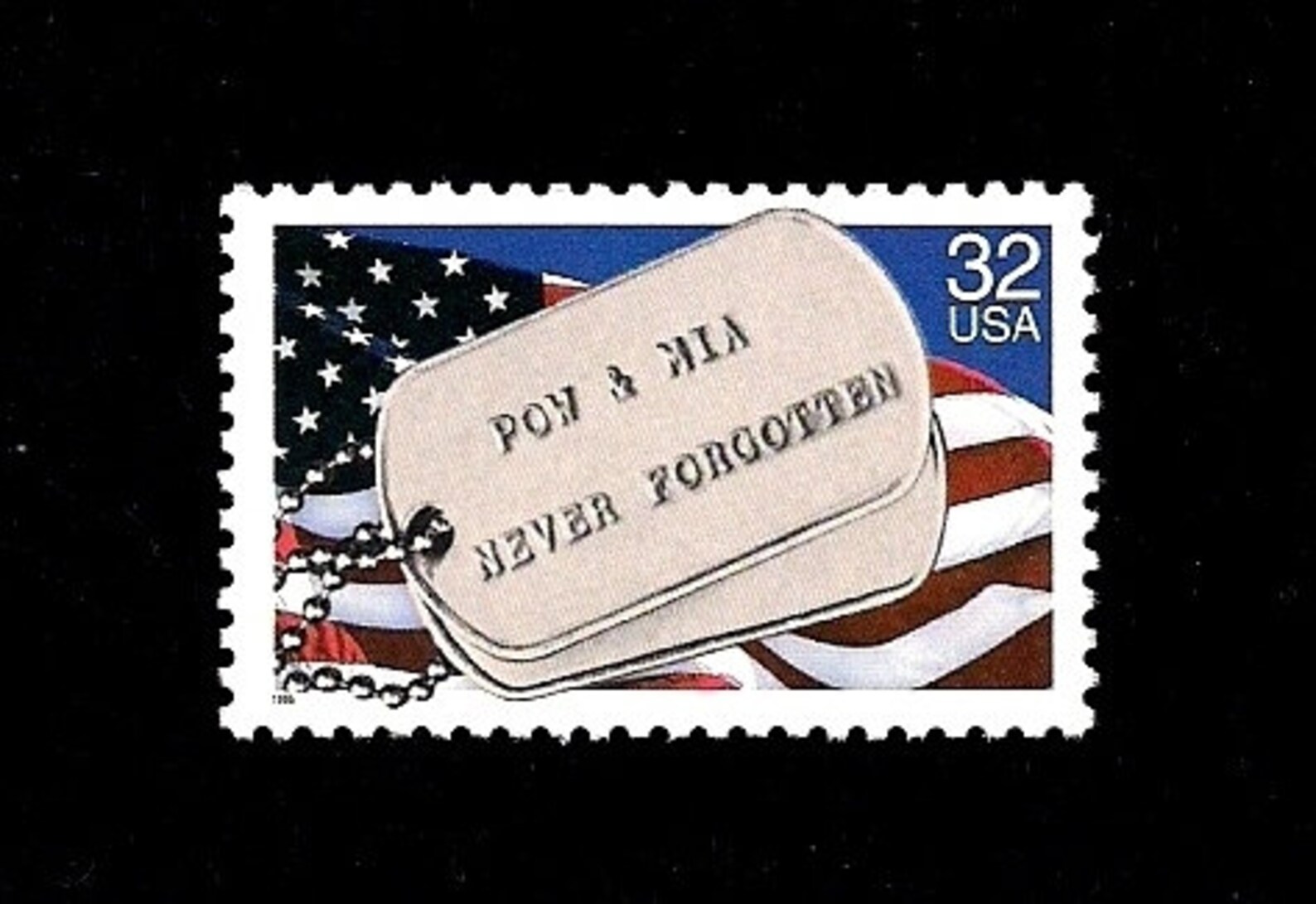 10 POW/MIA Postage Stamps - Pack of (10) Vintage - Prisoner of War ...
