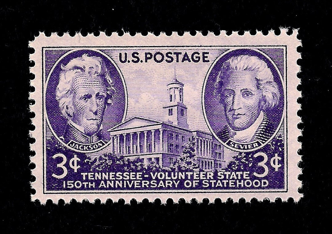 10 Tennessee - Pack of 10 Vintage (issued in 1946) - Tennessee ...