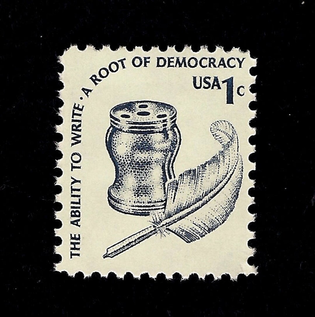 20 Inkwell & Quill Postage Stamps - Pack of (20) Vintage (issued in ...