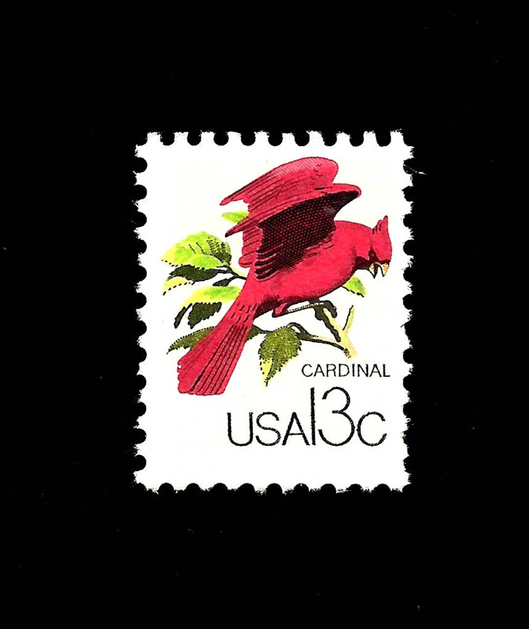 10 Cardinal Postage Stamps - Pack of (10) Vintage (issued in 1978 ...