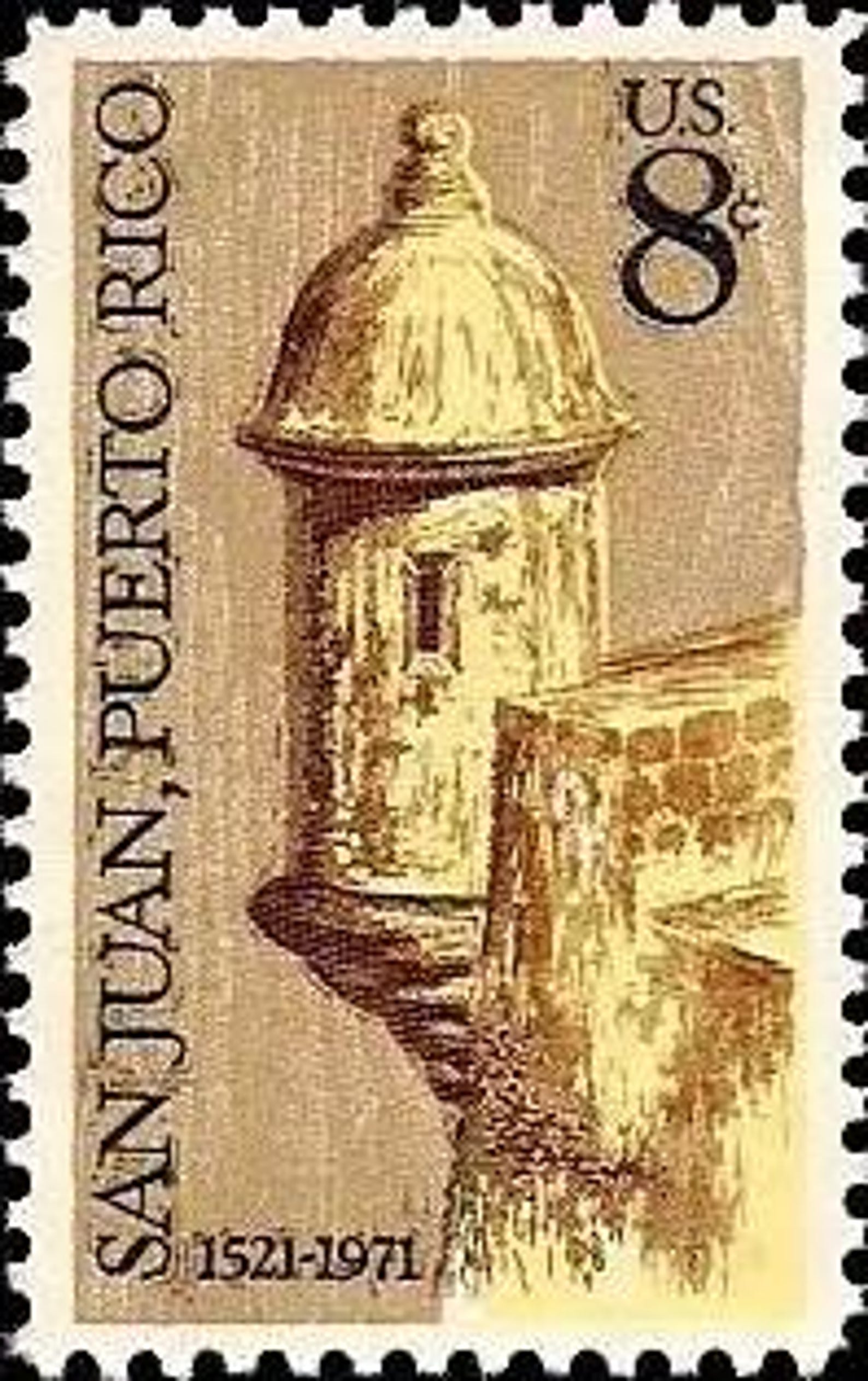10 San Juan, Puerto Rico Postage Stamps - Pack of (10) Vintage (issued ...