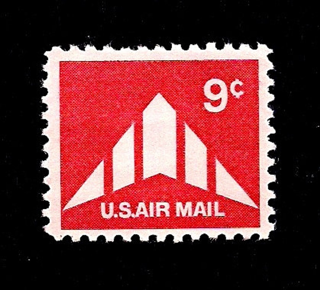 10 Delta Wing Postage Stamps - Pack of (10) Vintage (issued in 1971 ...