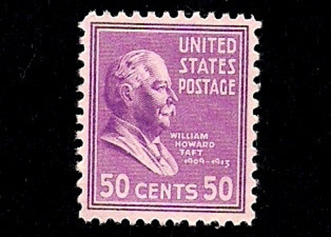 5 William Howard Taft Postage Stamps - Pack of (5) Vintage - 1938 ...