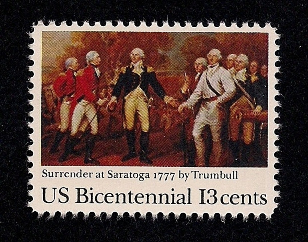 10 - Surrender at Saratoga - Pack of (10) Vintage (issued in 1977 ...