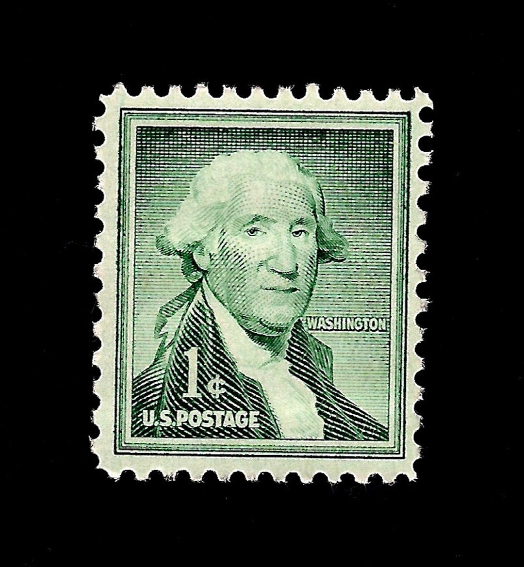 20 Washington Postage Stamps - Pack of (20) Vintage (issued in 1954 ...